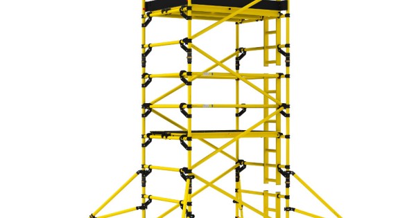 Boss Zone-1 GRP Scaffold Tower - 1450 Length 1.8m Height 4.2m