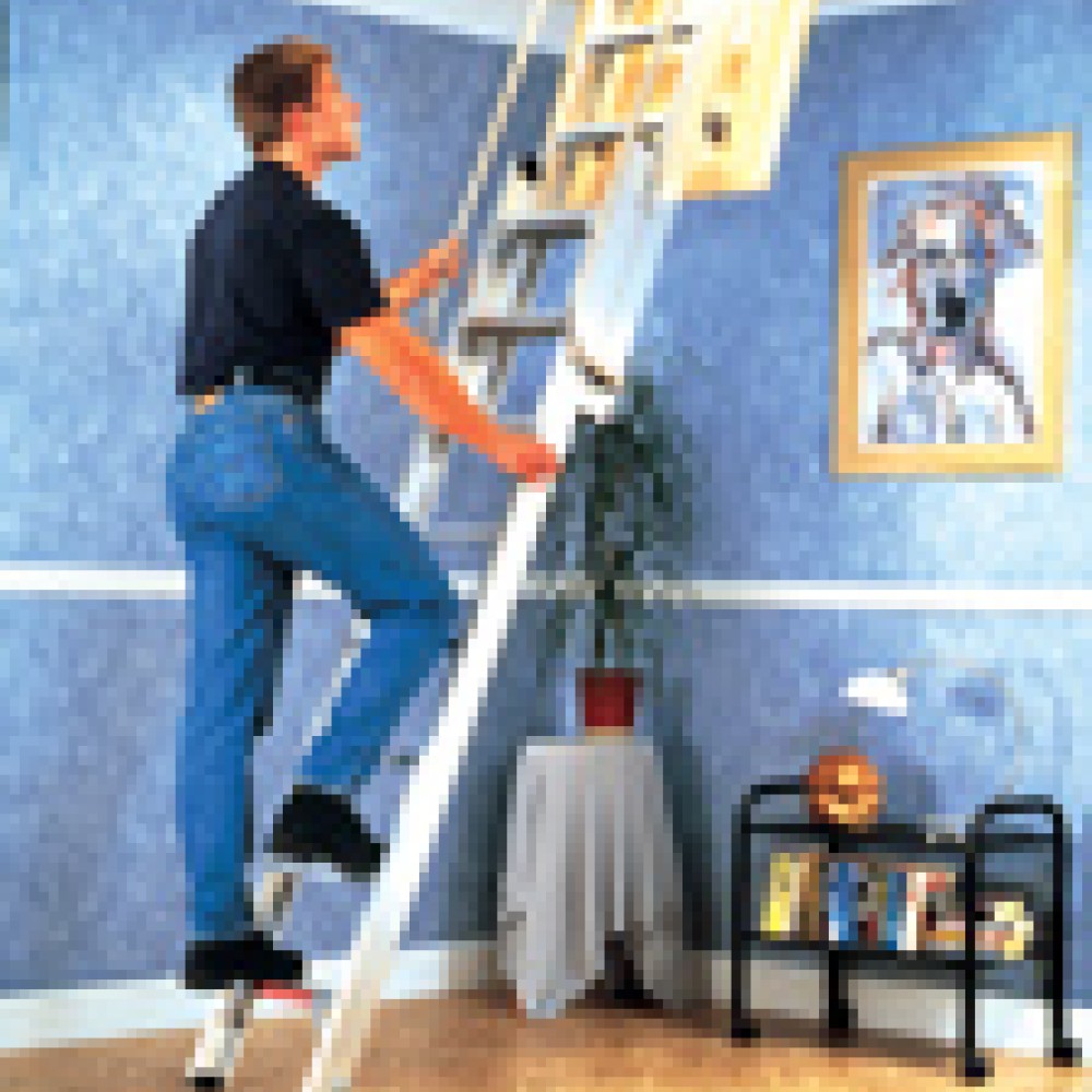 WERNER DELUXE ALUMINIUM LOFT LADDER