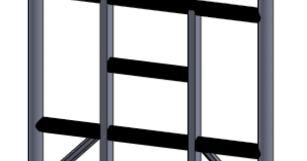 850 x 1M LADDER FRAME