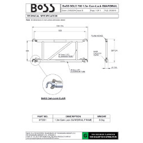 Boss Stairmax 700 5.0m platform height