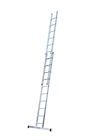 Werner Professional 2 section square rung ladder 3.09m